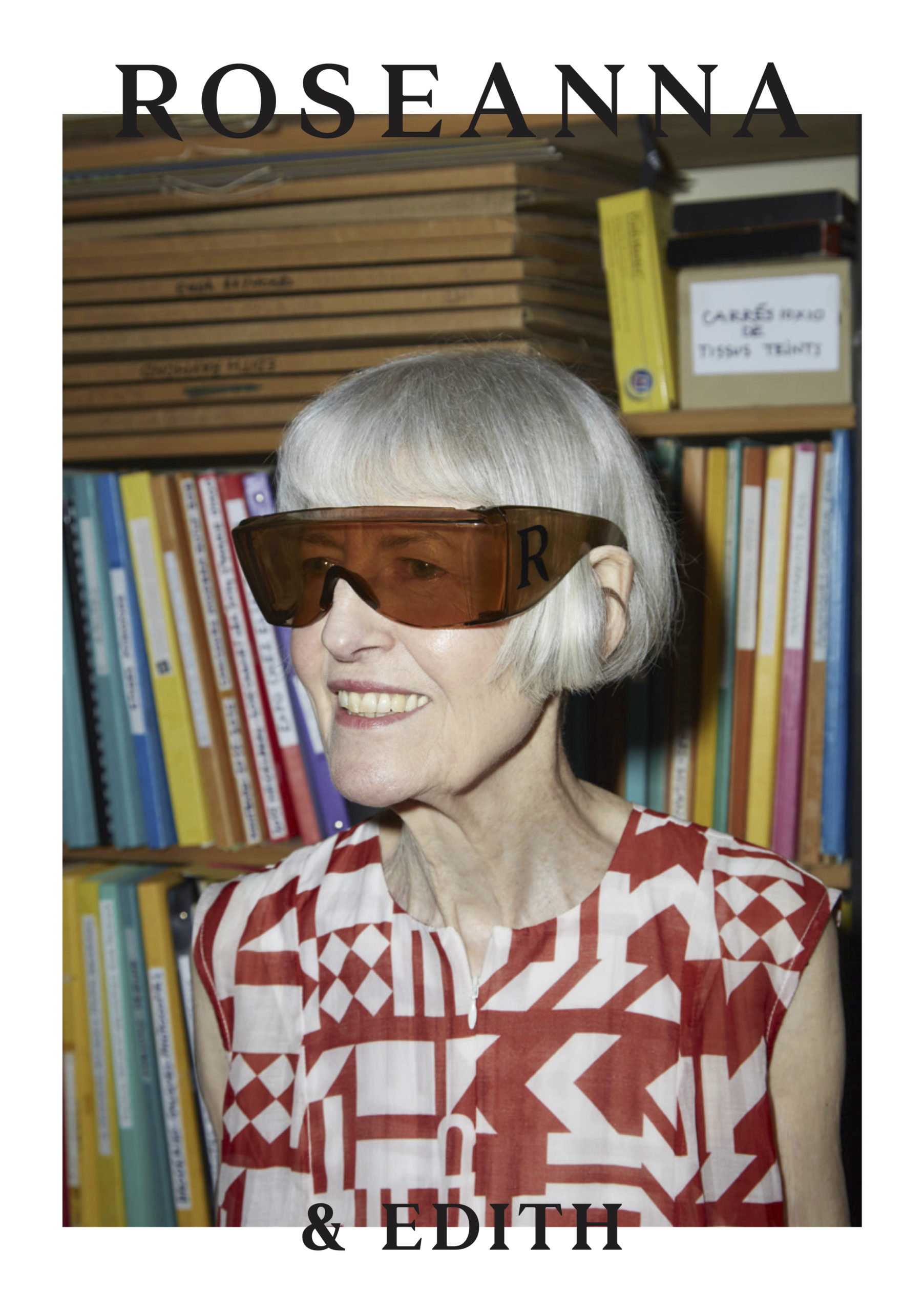 Imprimé "Edith" Raymond et Roseanna - La Bastidane